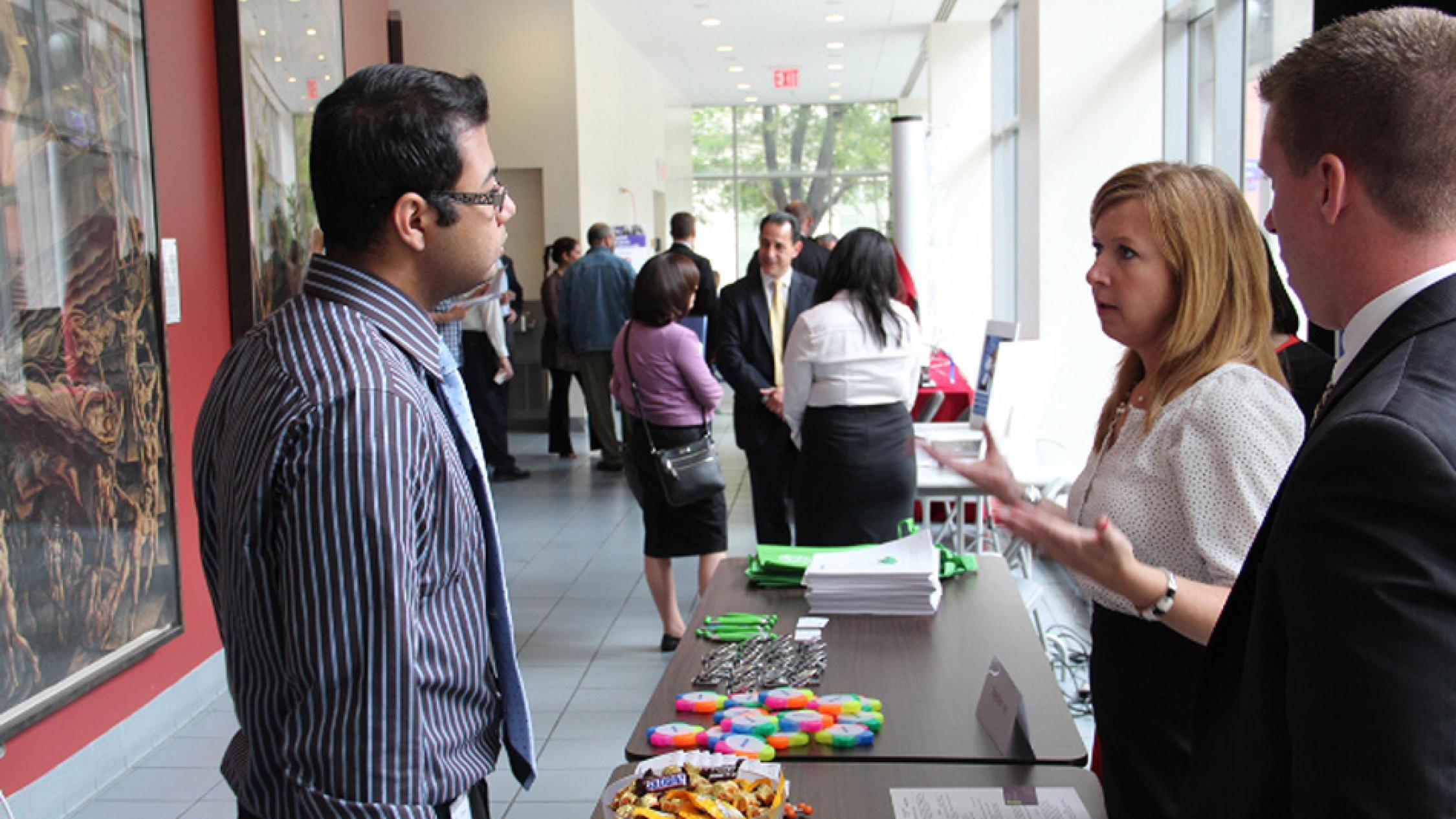 Students, Professionals, Recruiters Connect at NYU-Poly Human Resources ...