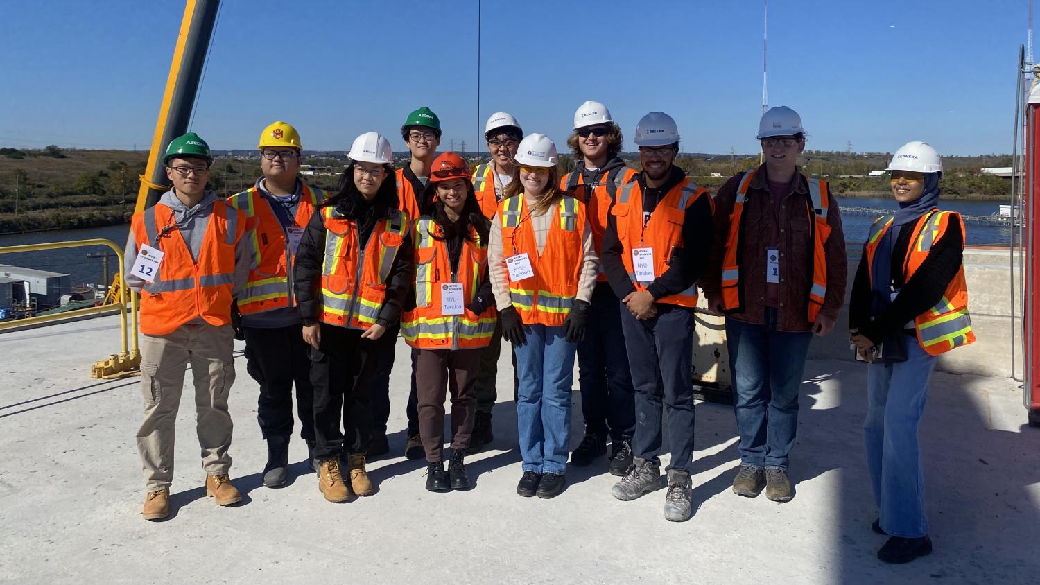 CUE students see firsthand what it takes to work on a multibillion ...