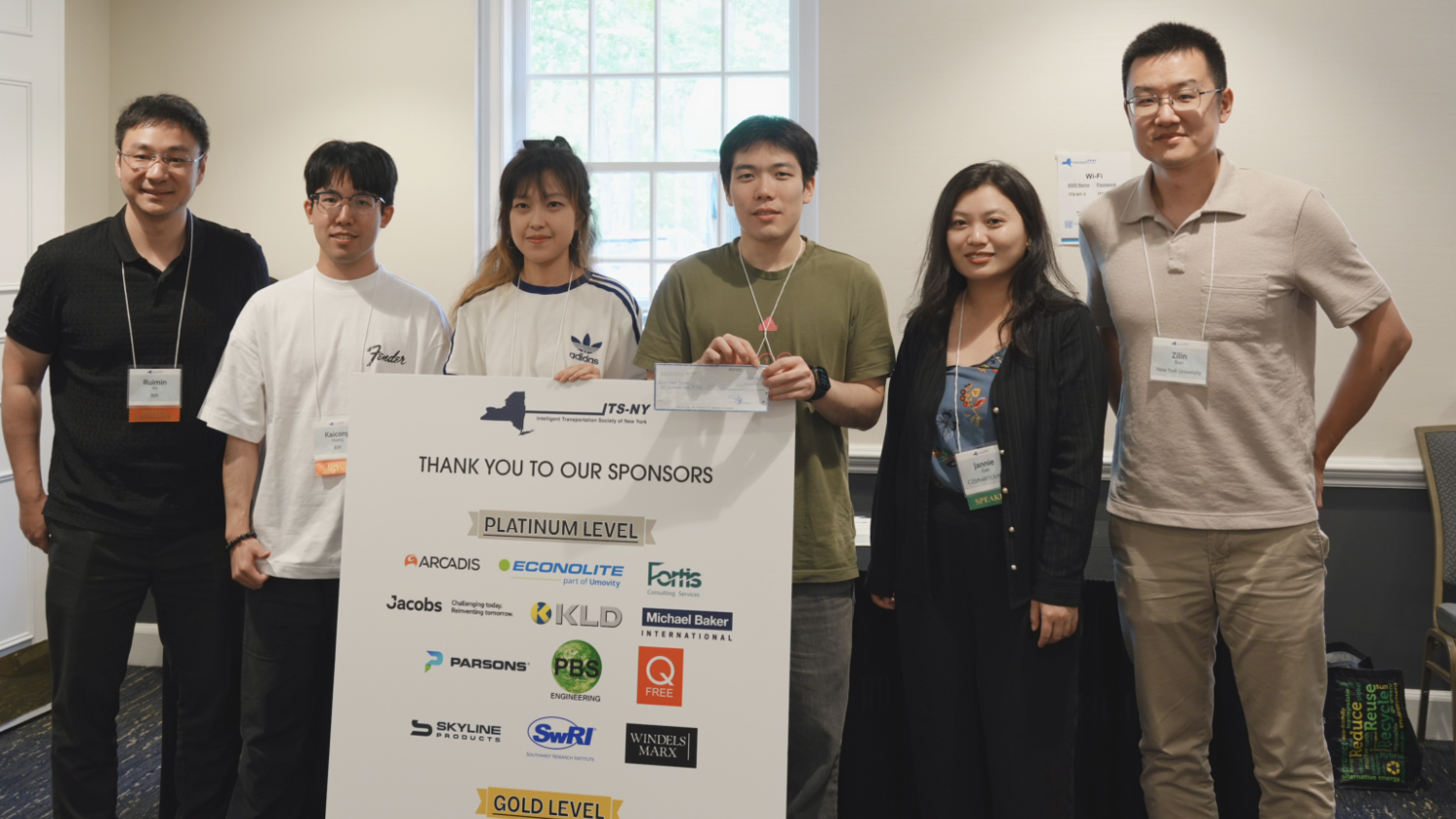 C2SMART researchers shine at the recent ITS-NY annual meeting ...