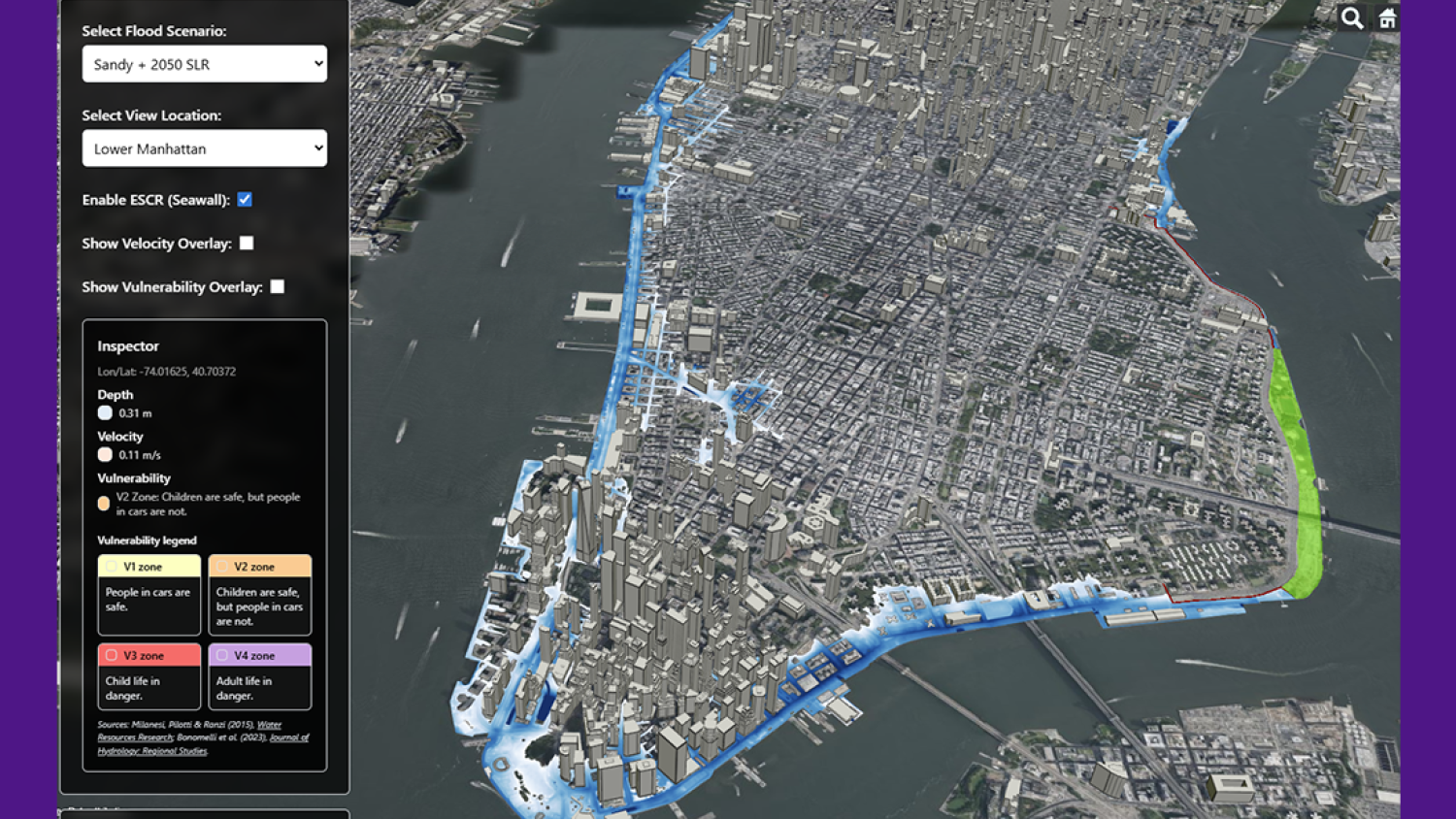 NYU Tandon researchers launch interactive 3D flood map to help New ...