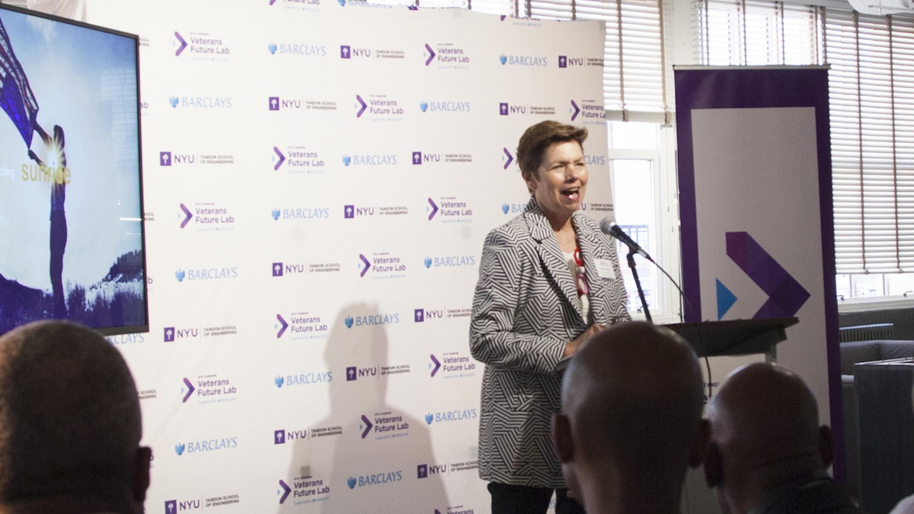 Veterans Future Lab honors VET program graduates | NYU Tandon School of ...