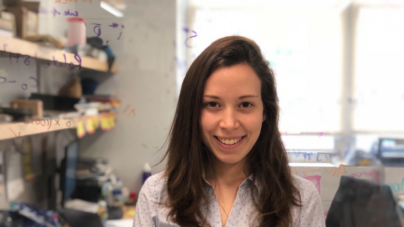 Ph.D. student Daniela Blanco adds to her already lengthy list of prizes ...