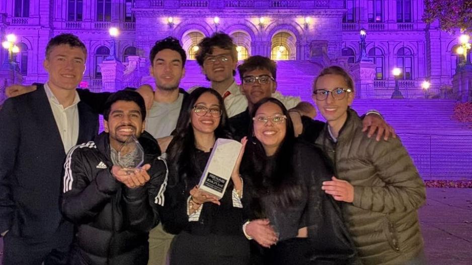 A construction competition places CUE students in the pressure cooker ...