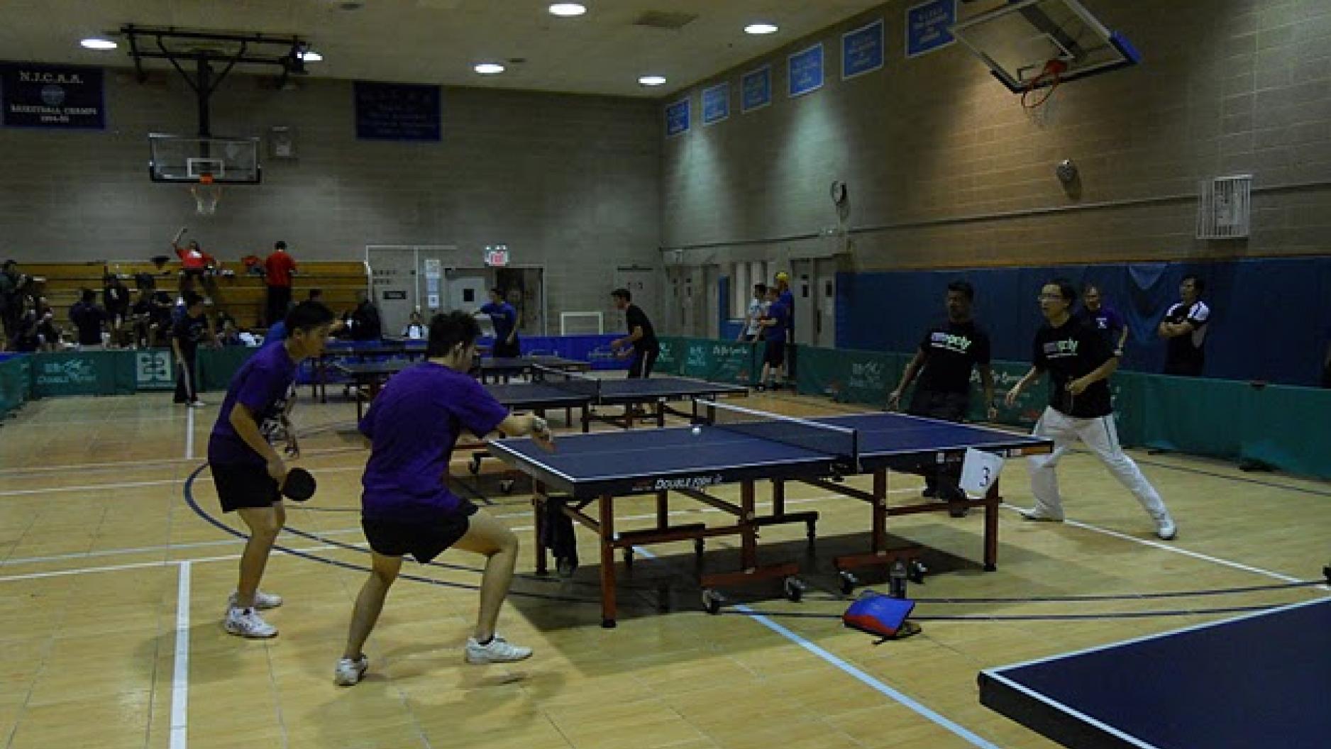 Table Tennis Competes at Tournament | NYU Tandon School of Engineering