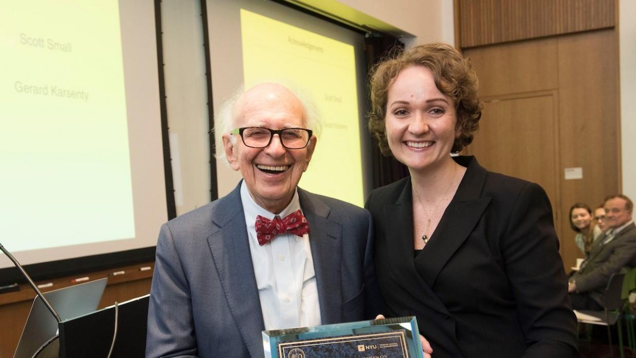 Eric Kandel tackles age-related memory loss at AI seminar | NYU Tandon ...