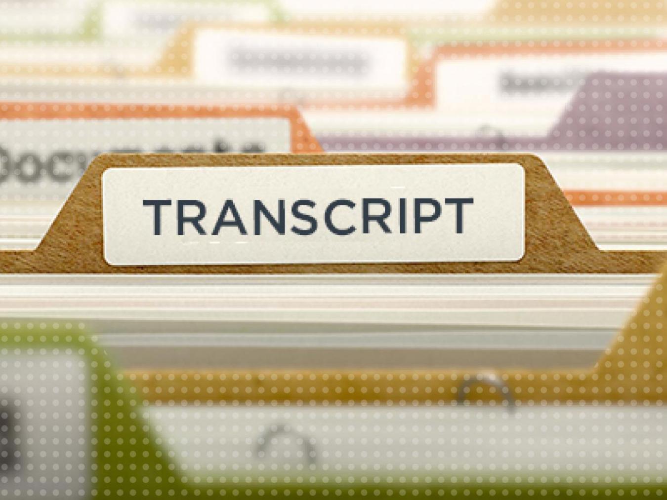 Transcripts | NYU Tandon School of Engineering