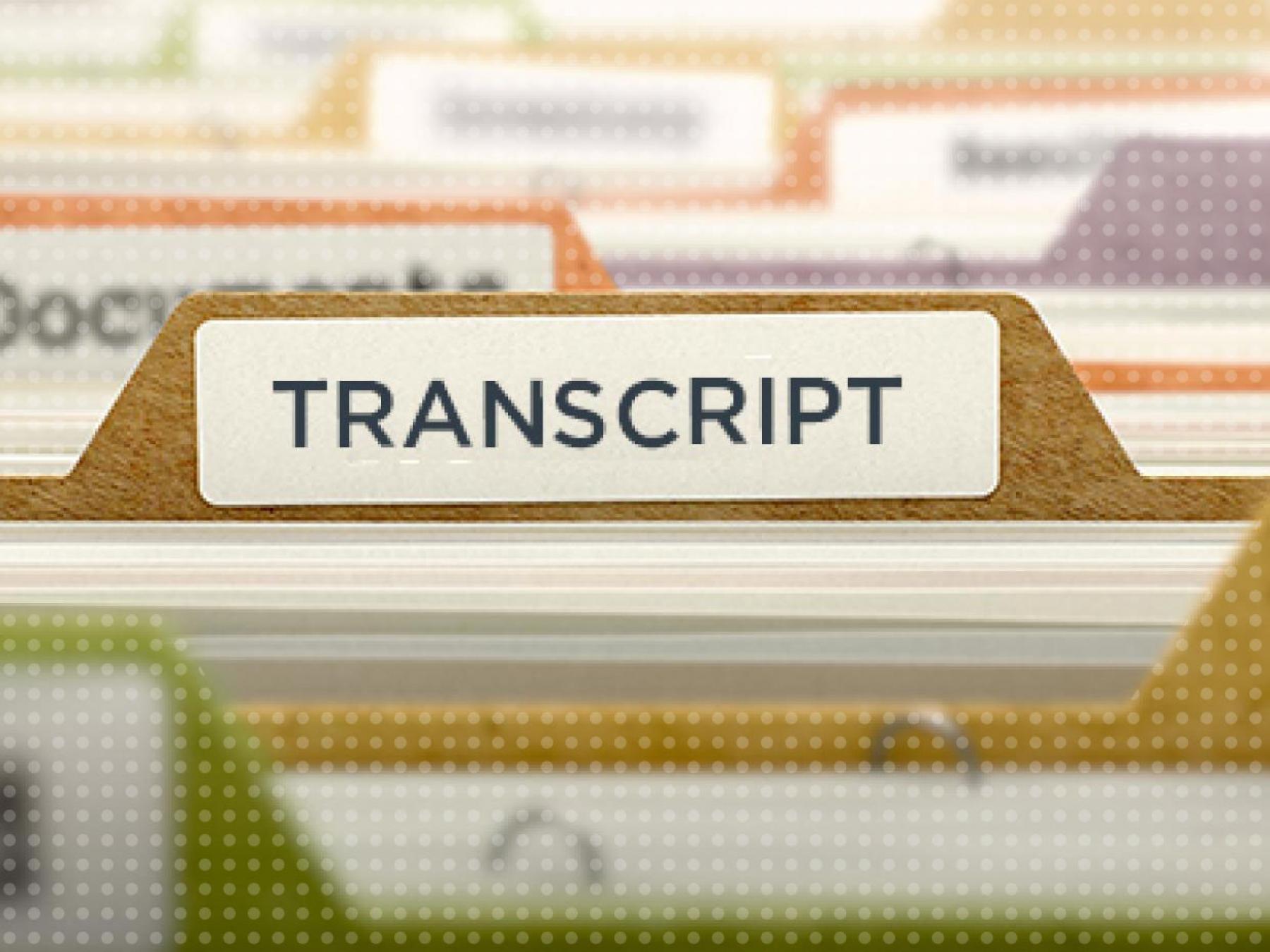 Transcripts | NYU Tandon School of Engineering