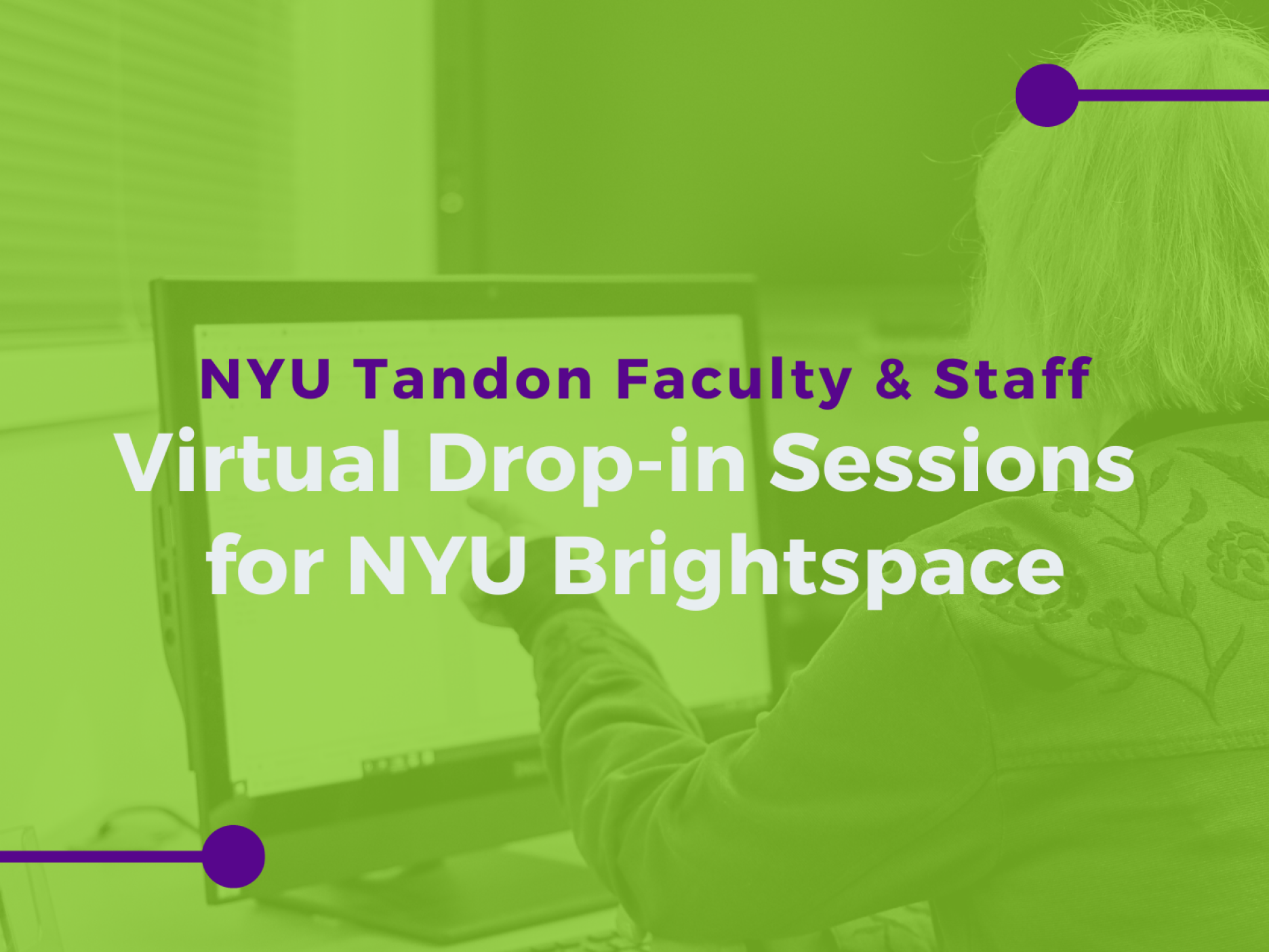 Virtual Drop-in Sessions for Brightspace | NYU Tandon School of Engineering