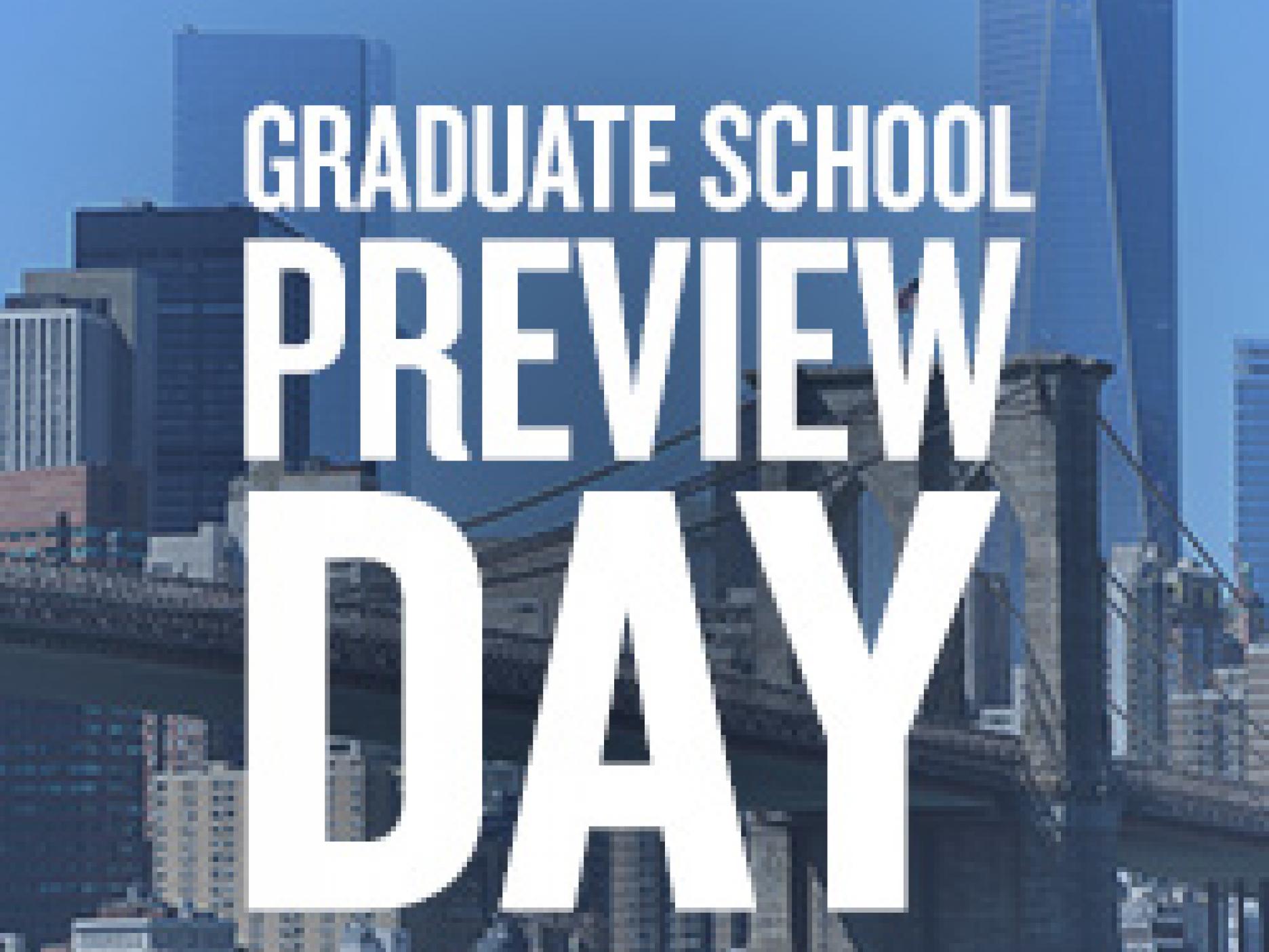 Graduate School Preview Day | NYU Tandon School of Engineering