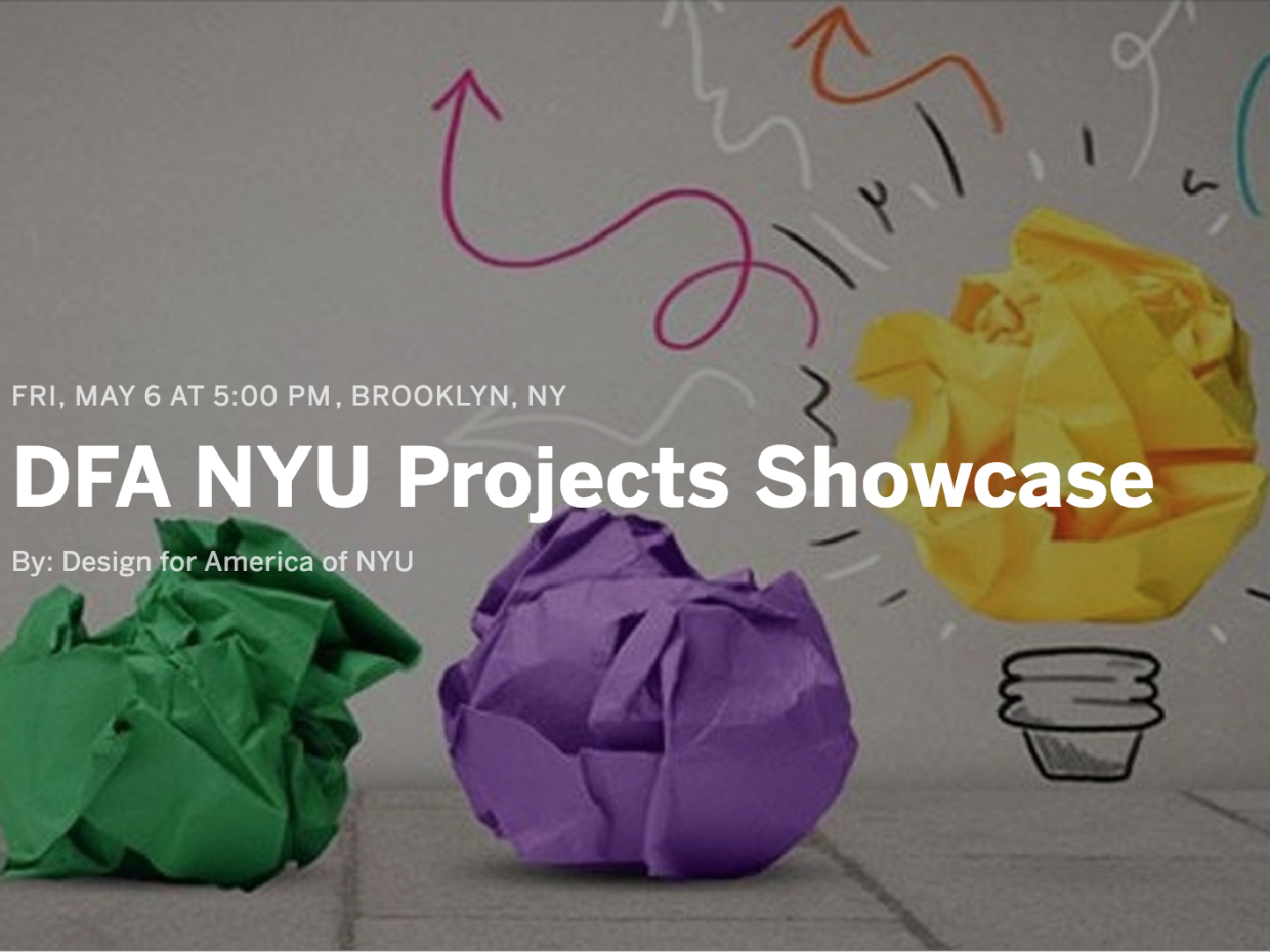 DFA NYU Projects Showcase | NYU Tandon School of Engineering