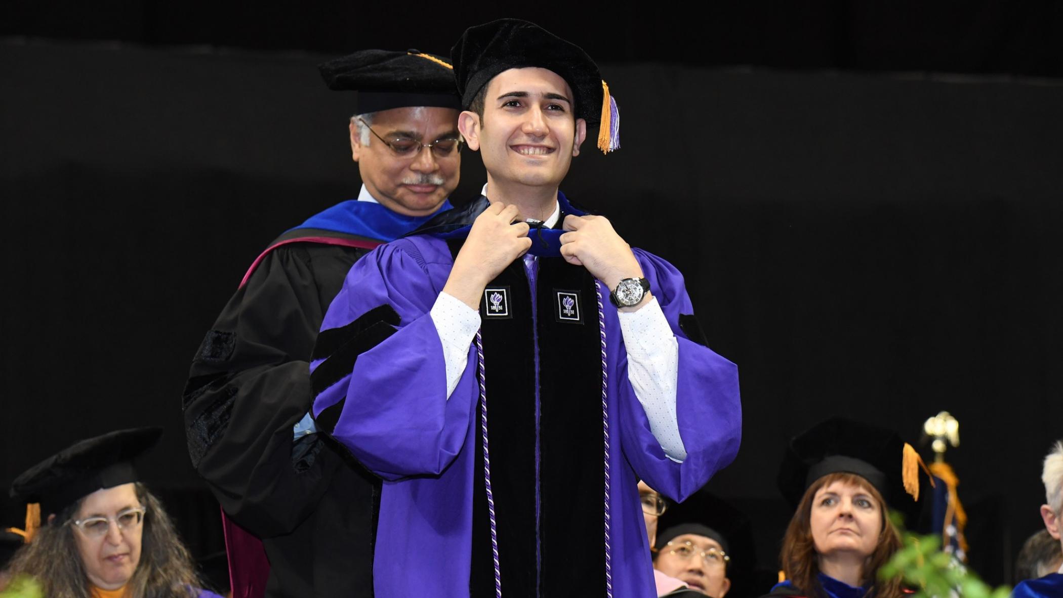 Purple Robes, Pomp, and Plenty of Celebrating | NYU Tandon School of ...