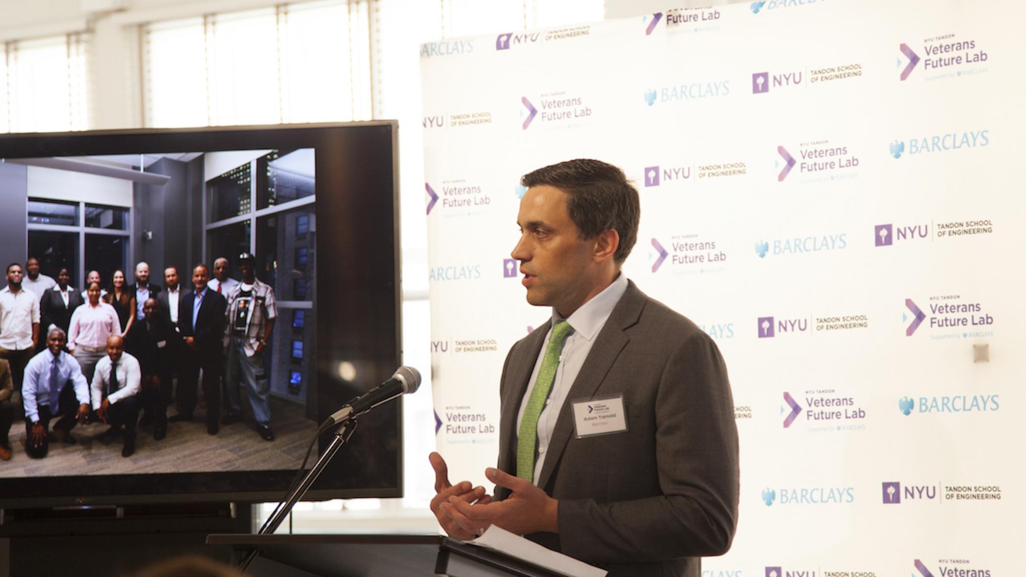 Veterans Future Lab honors VET program graduates | NYU Tandon School of ...