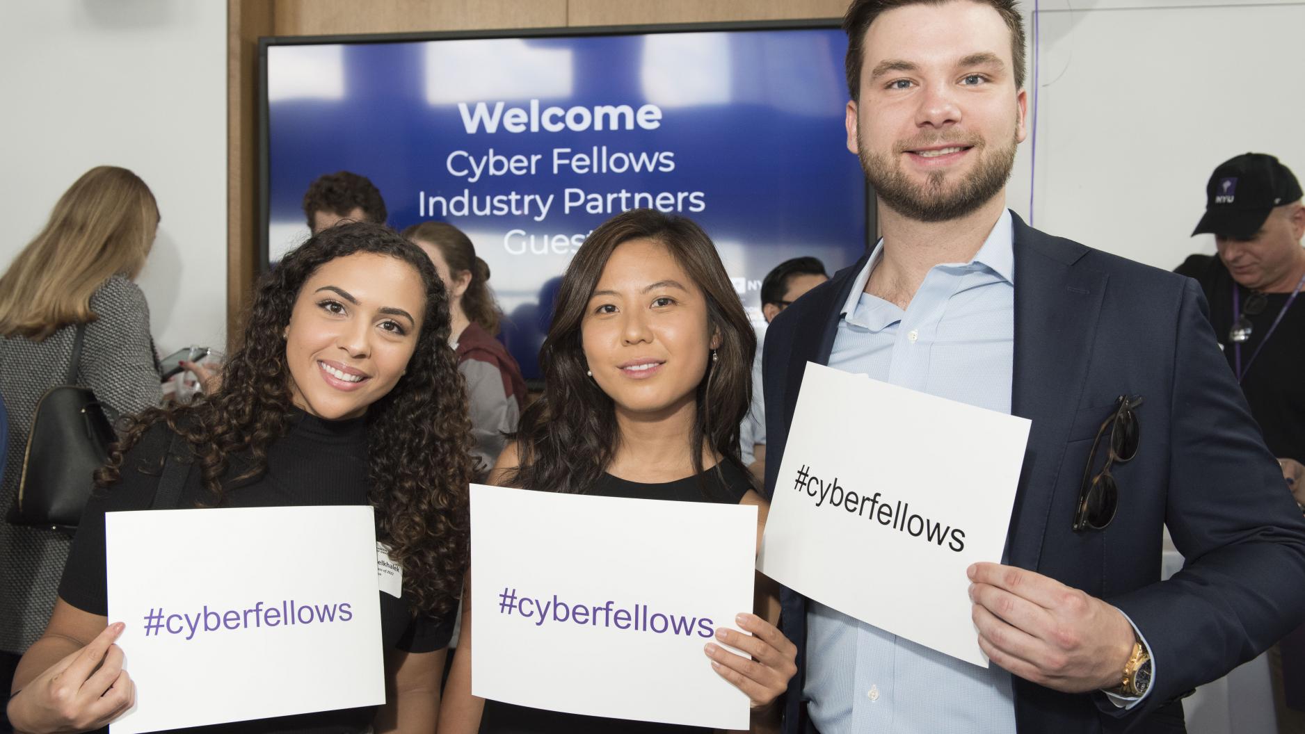 NYU Cyber Fellows Reception Gallery | NYU Tandon School of Engineering