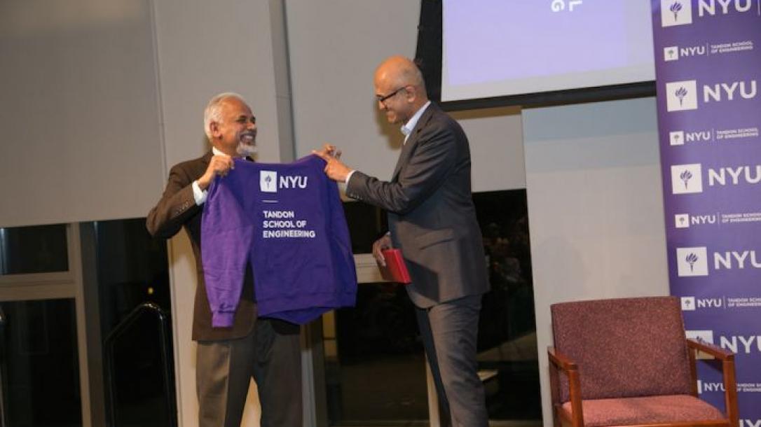 A Visit from Microsoft CEO Satya Nadella | NYU Tandon School of Engineering